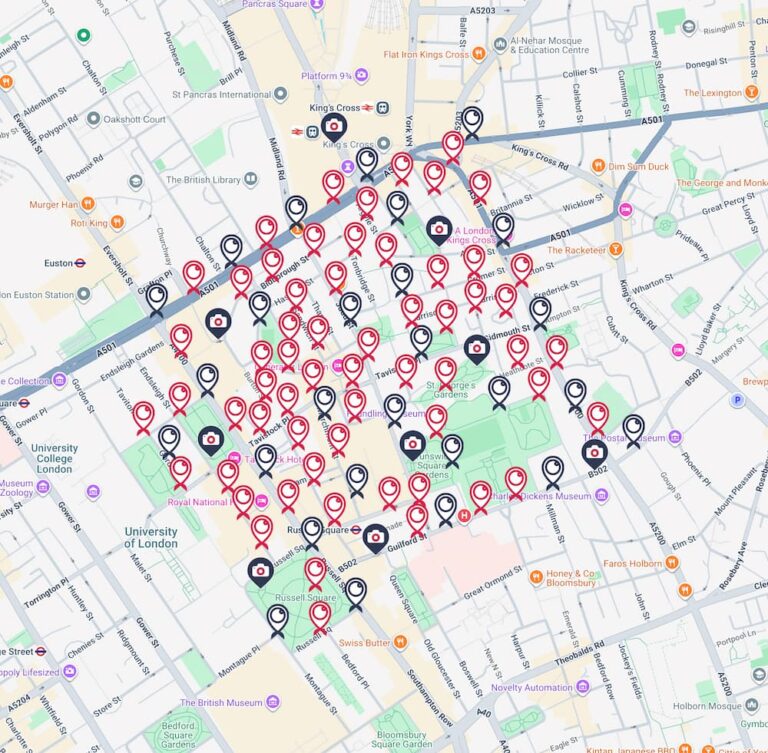 Kings Cross South - Red Herring Treasure Hunts